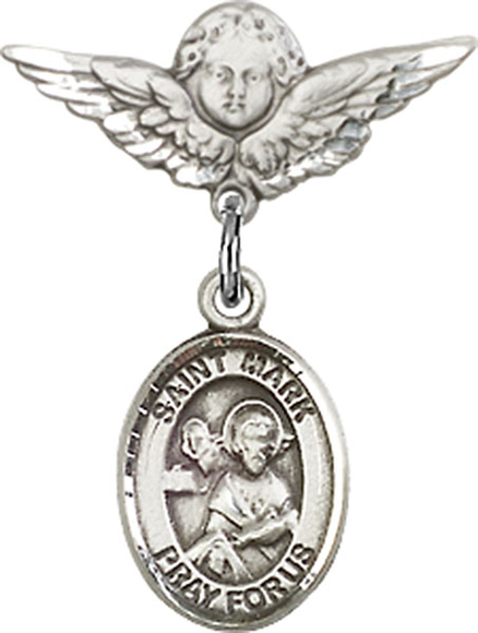 Hail MaryGifts | Jewelry | St Mark The Evangelist Baby Badge 9700735 ...